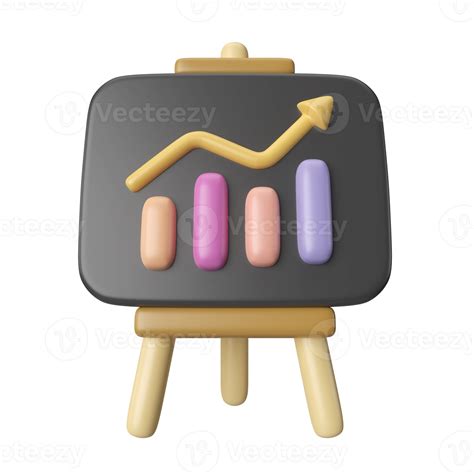 Presentation 3d Illustration Icon 19031047 Png