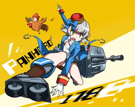 Panhard 178b Panzer Waltz Drawn By Shellcat Danbooru