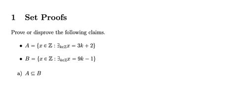 Solved Prove Or Disprove The Following Claims Chegg