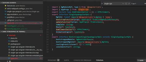 Code Compialation Problem In Single Spa Angularinternalstypesdts · Issue 251 · Single Spa