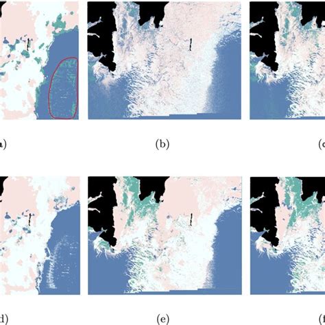 Classified Maps Using The Rf Method For Different Data Sets A Only Download Scientific