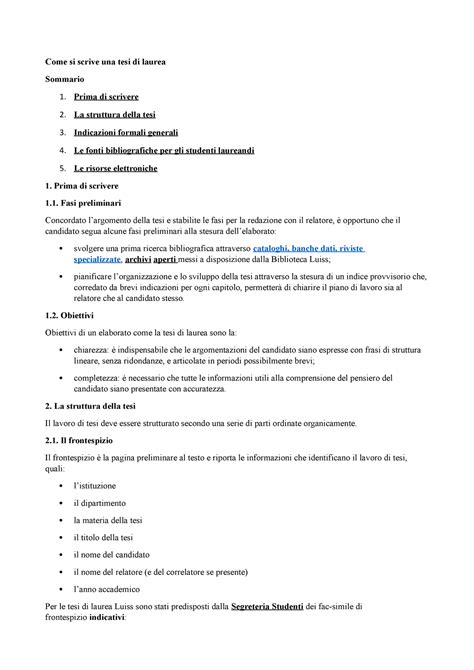 Come Scrivere Una Tesi Di Laurea Hot Sex Picture