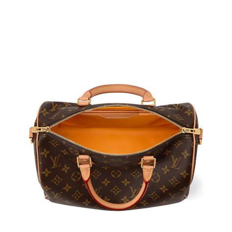 Speedy Soft 30 Monogram Canvas Women Bags Louis Vuitton