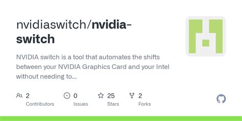 GitHub Nvidiaswitch Nvidia Switch NVIDIA Switch Is A Tool That Automates The Shifts Between