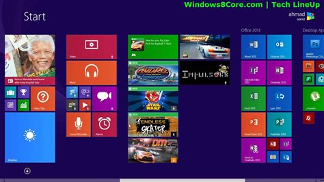 Walkthrough And First Impression Of Windows 8 1 Pro Rtm Build 9600 Start Apps Personalize