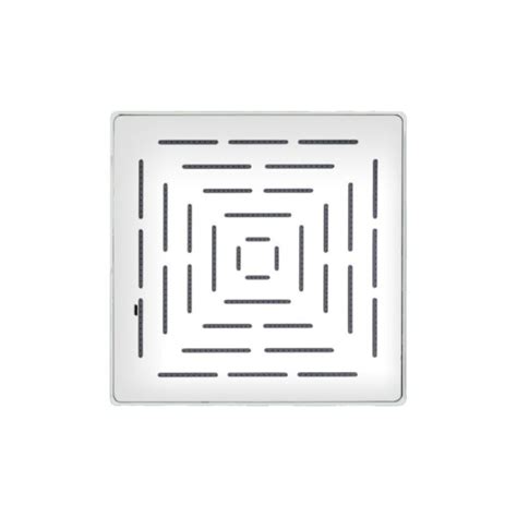 Chrome 12x12 Inch Overhead Rain Shower Elvera
