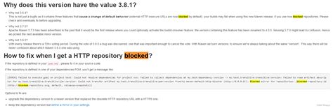 Maven Default Blocker 0000 Blocked Mirror For