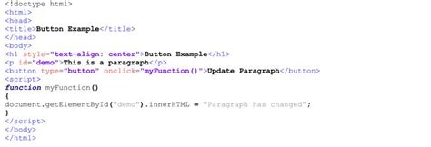 Html Code With A Button And Internal Javascript Text Editor