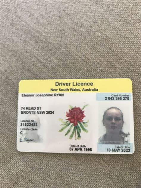 Driver License New South Wales