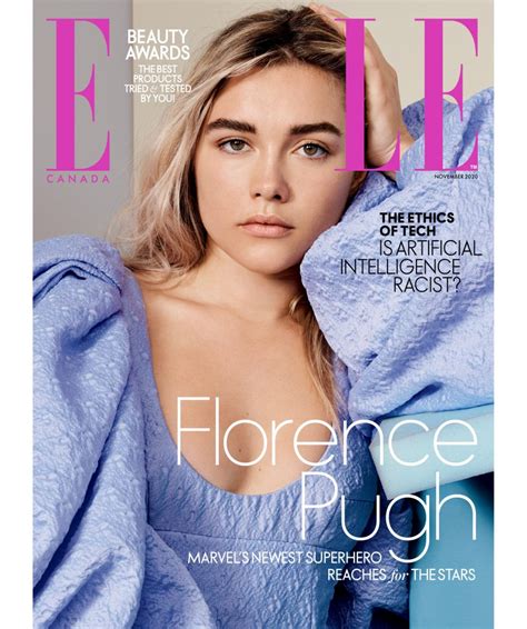 Florence Pugh Is Our November 2020 Cover Star Elle Canada Magazine
