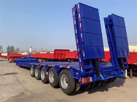 100 Ton Low Bed Trailer Low Bed Trailer