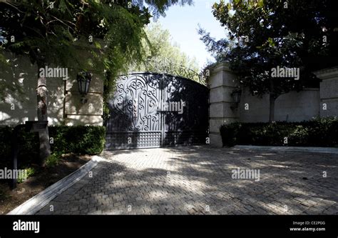 General View Of The House Were Michael Jackson Died In Beverly Hills