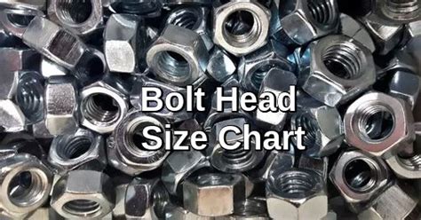 Bolt Size Chart Metric And Standard