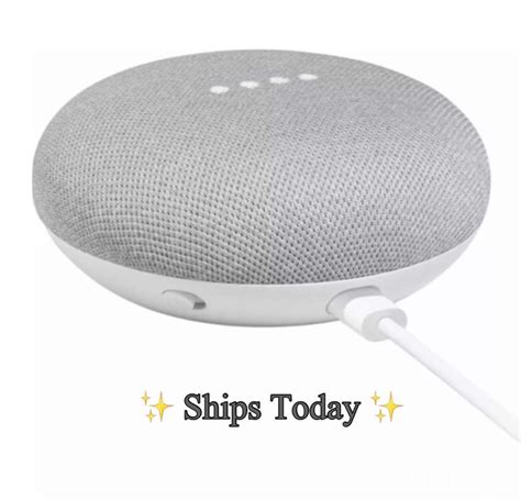 Google Home Mini Smart Speaker With Google Assistant Chalk GA00210 US For Sale Online EBay