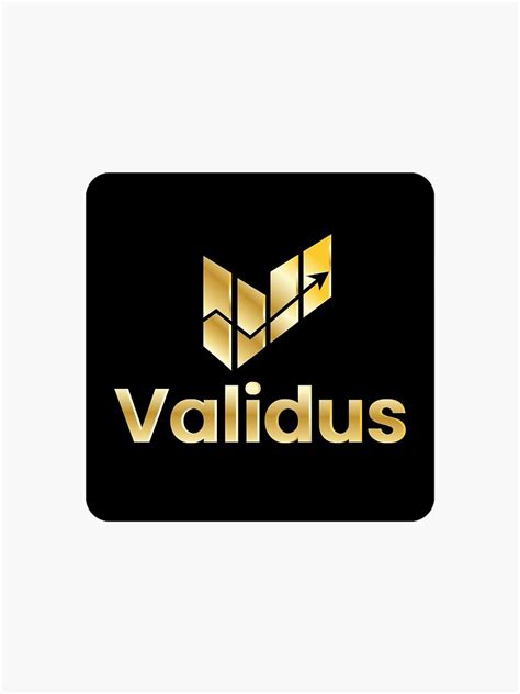 Validus Logo Sticker For Sale By Omegapro Redbubble