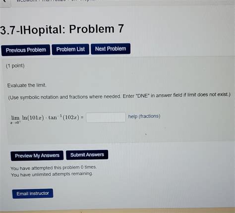 Solved Evaluate The Limit Use Symbolic Notation And Chegg