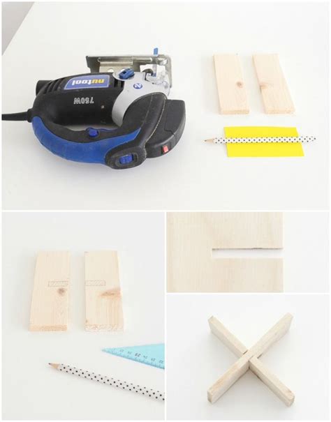 Turn Raw Wood Pieces Into A Trendy DIY Stand