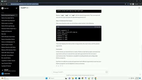 Python Execute File With Arguments Youtube