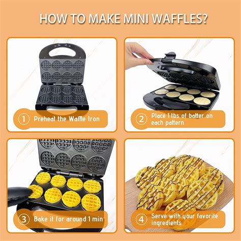 Finemade Mini Waffle Maker Machine Review Cooking Appliance World