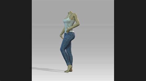 Model 1 Mannequin Free 3d Model By Username Unknown