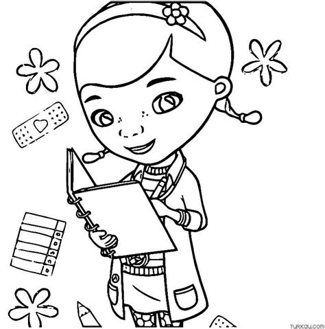 Doc Mcstuffin Coloring Page Turkau