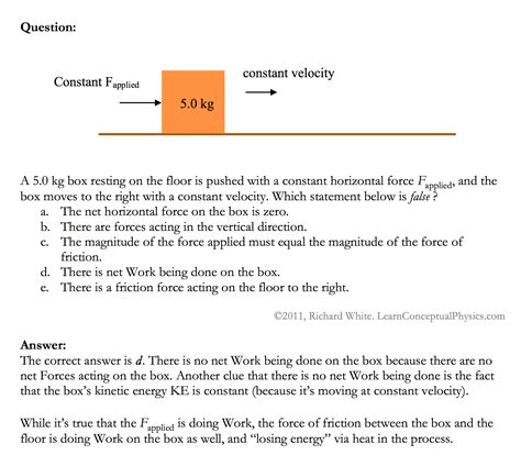 Learn Conceptual Physics Solution Of The Day