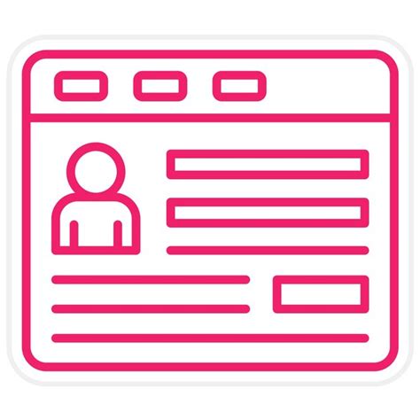 Premium Vector Vector Design Profiling Icon Style