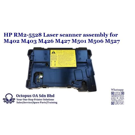Hp Rm2 5528 Laser Scanner Assembly For M402 M403 M426 M427 M501 M506