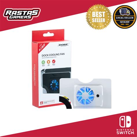 New Dobe Nintendo Switch Oled Dock Cooling Fan Tv Docking Station Cooler Dobe Shopee Philippines