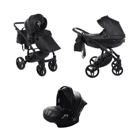 Junama S Class Black Pram And Car Seat