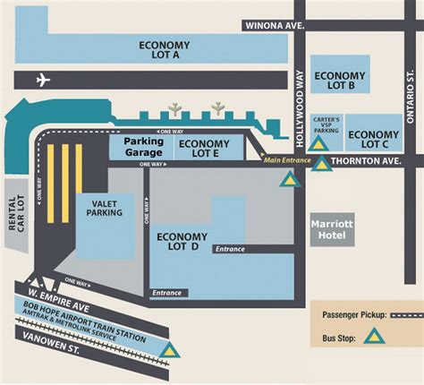 Burbank Airport Map Gadgets 2018