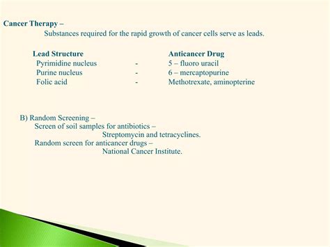 Lead Optimization In Drug Discovery Ppt