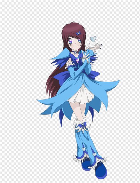Purple Violet Pretty Cure Rainbow Anime Lovely Rainbow Purple Violet