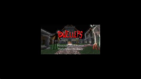 The Dwellers Horror Addon Official Trailer 2025 Minecraft Horror Mod Dwellers Scary