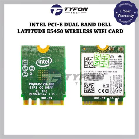 Intel Pci E Dual Band Dell Latitude E5550 E5450 Wireless Wifi Card