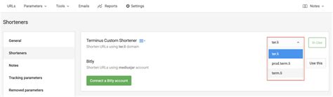 How To Switch From Bitly To Terminus Shortener Terminus Knowledge Base