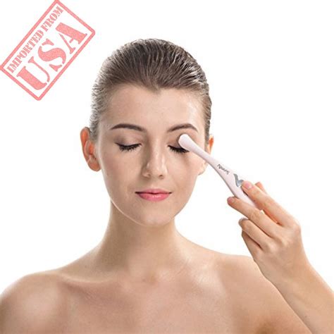 Sunmay Ionic Heated Eye Massager Roller Wand Sonic Eye Treatment Pen For Puffiness And Crows