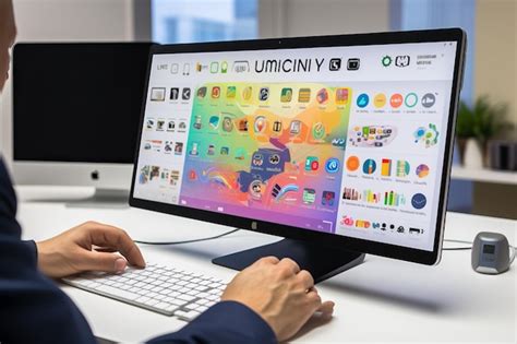 premium photo mobile app ui design software concept with graphic