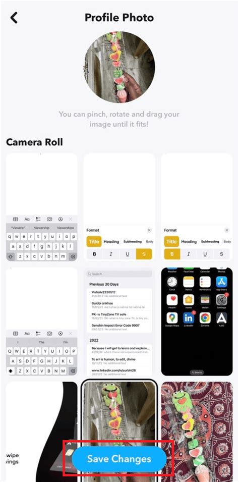 How To Add A Profile Picture On Snapchat Techcult