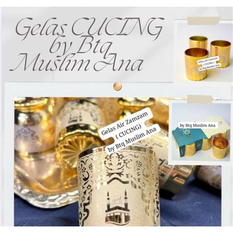Jual Gelas Cucing Gelas Air Zamzam Shopee Indonesia