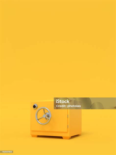 빈티지 금고 텍스트의 빈 장소가 있는 그림입니다 수직 방향 3d 렌더링 0명에 대한 스톡 사진 및 기타 이미지 0명 강철