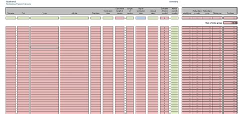 Redundancy Calculator Spreadsheet Within Uk Redundancy Calculator — Db