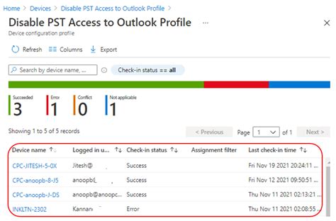 intune settings catalog profile report htmd blog