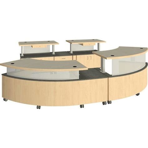 Demco TechnoLink Reference Desk Collection Library Furniture