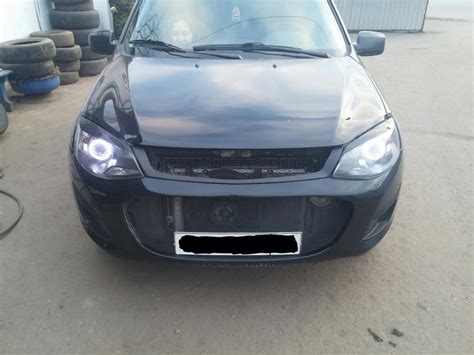 Би линзы — Lada Калина Универсал (2G), 1,6 л, 2014 года | тюнинг | DRIVE2