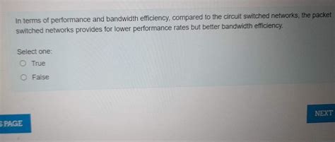 Solved In Terms Of Performance And Bandwidth Efficiency