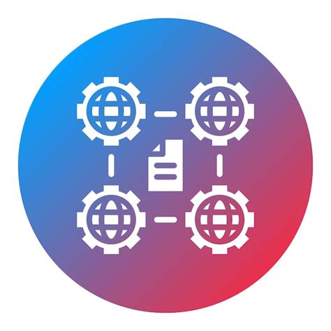 Premium Vector Network Standardization Icon Vector Image Can Be Used