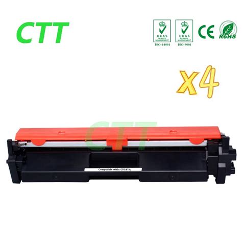4 pack laserjet printer cartridge CF218A toner for HP LaserJet Pro ...