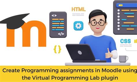 create programming assignments in moodle using the virtual programming