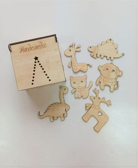 Кутия с фигури на животни за оцветяване Handmasters Bg